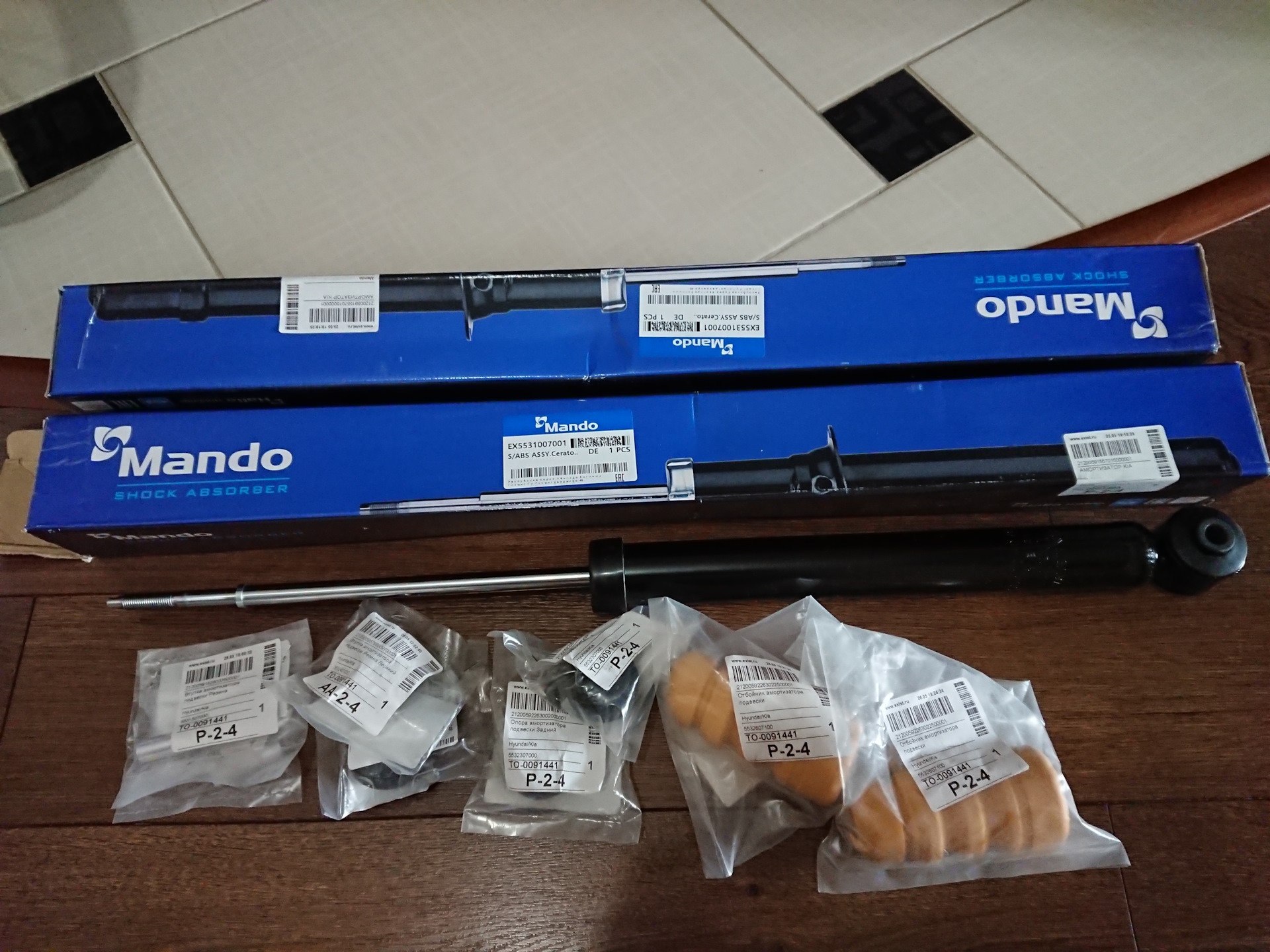 Замена задних амортизаторов — KIA Picanto (1G), 1 л., 2008 года | визит ...