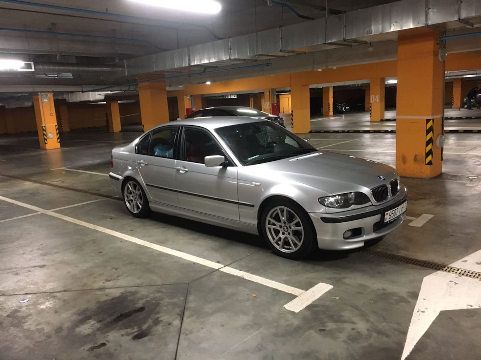 148 стиль на зиму + новая резина — BMW 3 series (E46), 3 л, 2004 года ...