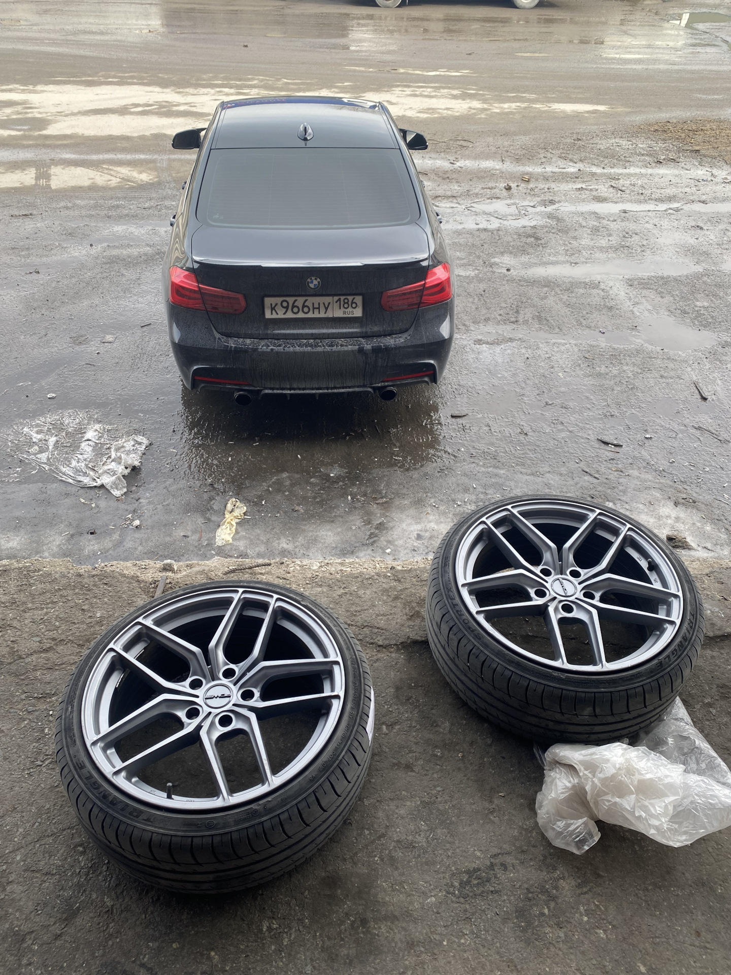 Диски r19 pdw — BMW 3 series (F30), 2 л, 2016 года | колёсные диски ...