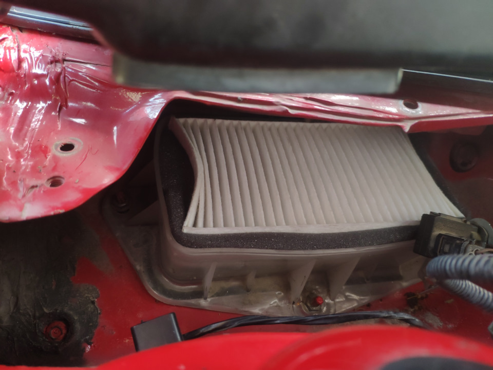 Замена воздушных фильтров. — Skoda Octavia A5 Mk2, 1,8 л, 2011 года ...