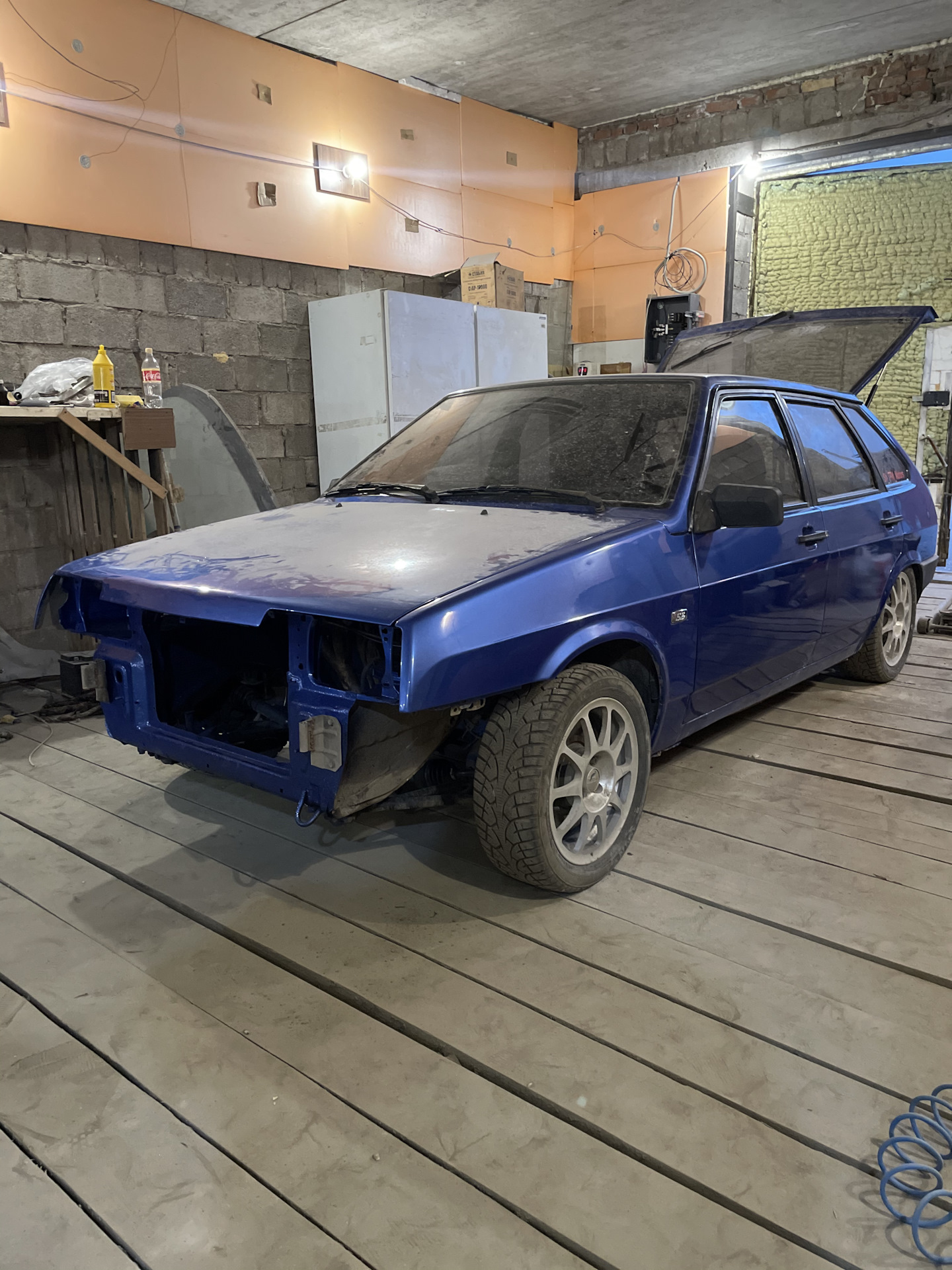 Подкапотка — Lada 21093i, 1,5 л, 2002 года | кузовной ремонт | DRIVE2