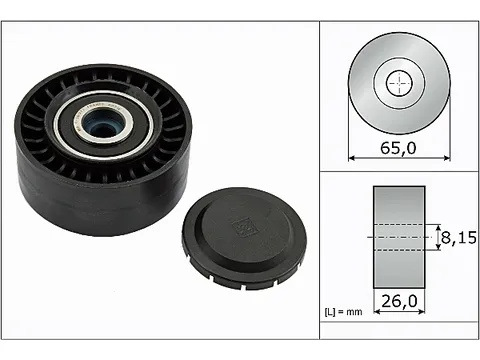 532056410 Ролик ремня приводного INA | Запчасти на DRIVE2