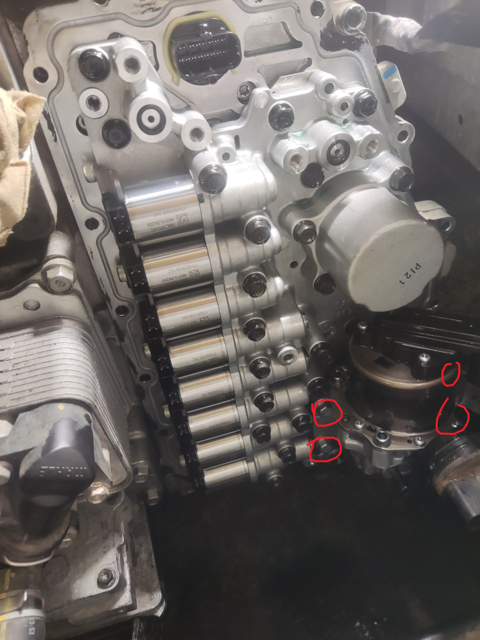 Часть I. Замена масляного насоса робота 8DCT. Пропали четные передачи ...