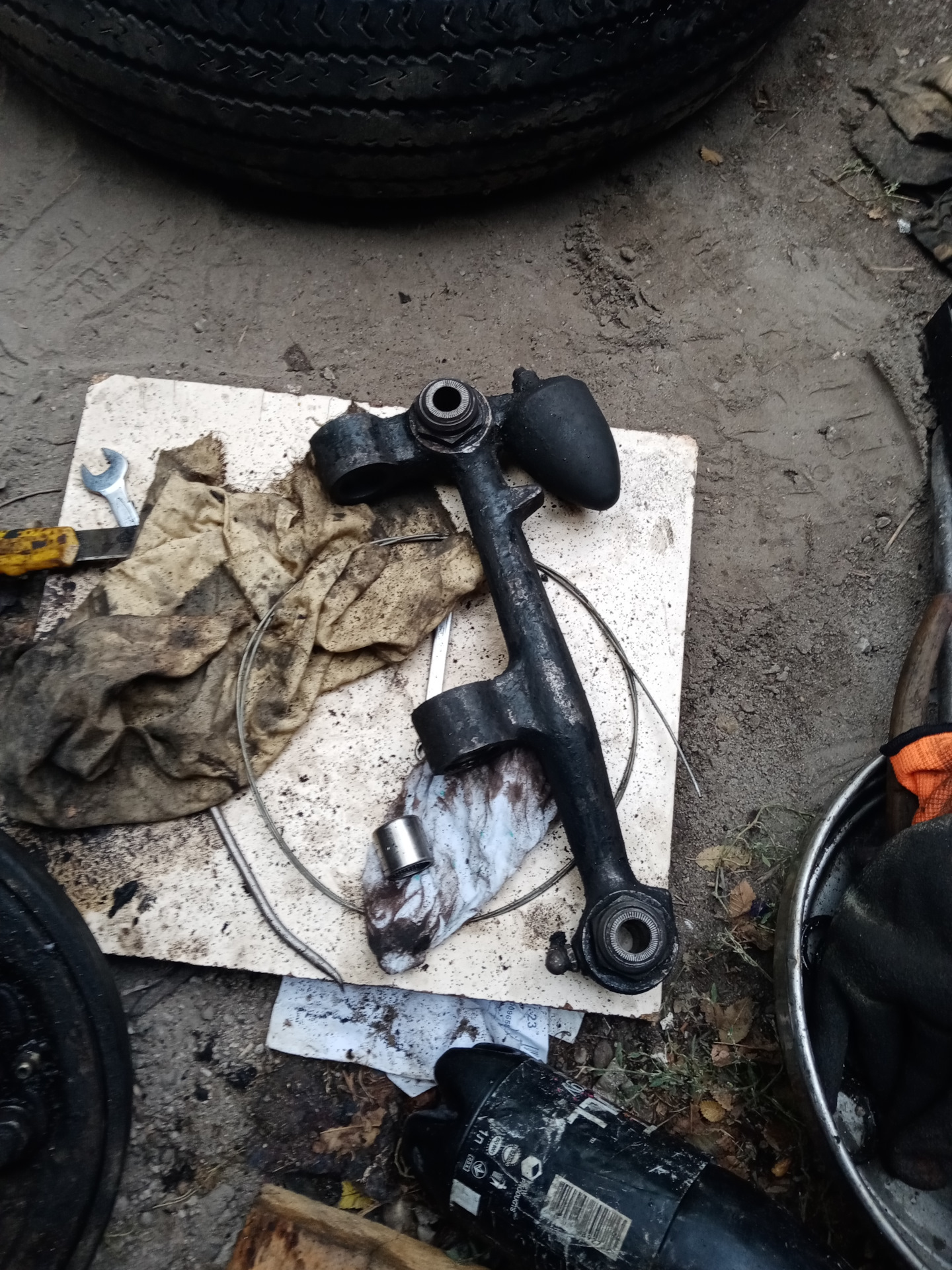 Замена шкворней — ГАЗ 24, 2,4 л, 1972 года | своими руками | DRIVE2