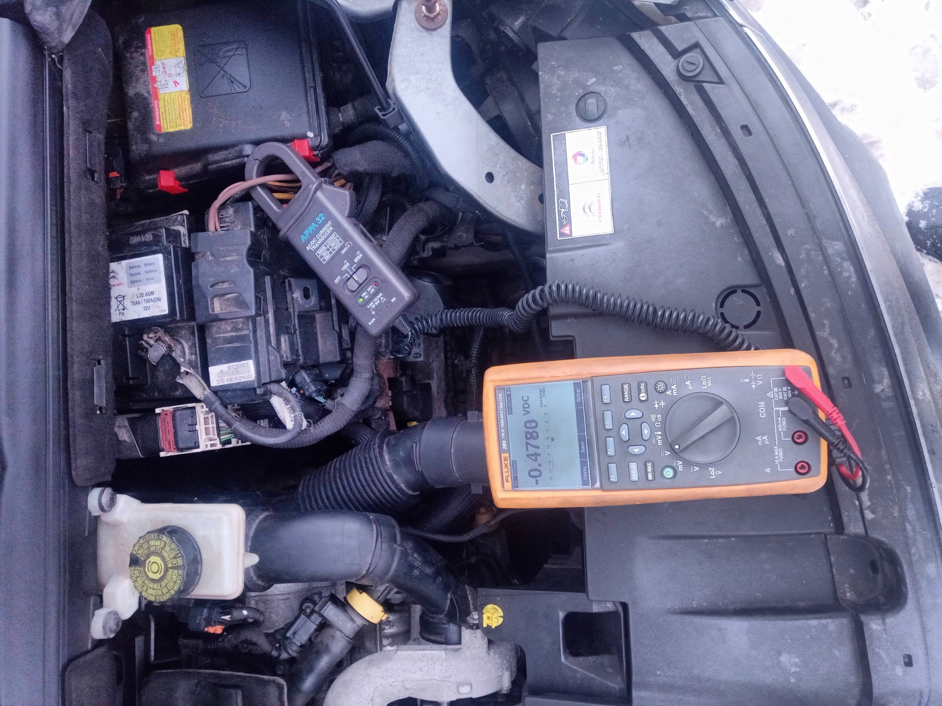 Всё в поисках тепла… — Citroen Grand C4 Picasso (2G), 1,6 л, 2014 года ...