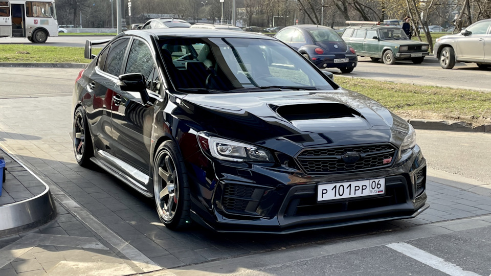 Subaru WRX STI (VA) 2.5 бензиновый 2014 | BLACK на DRIVE2