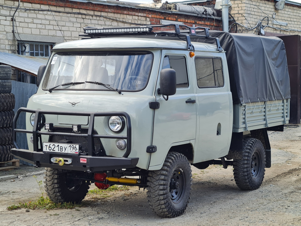 УАЗ ФЕРМЕР на шинах ХТ — 4x4CentrE на DRIVE2