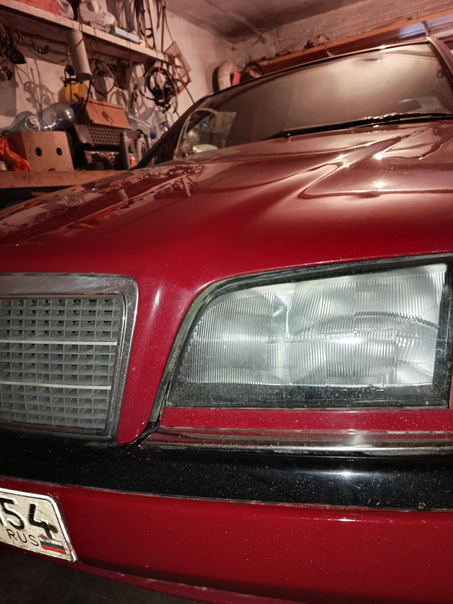 Лаура на приколе до весны. — Mercedes-Benz C-Class (W202), 2,2 л, 1995 ...