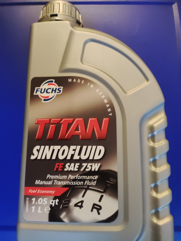 Масло 600631680 fuchs titan sintofluid FE 75W. | 2 000 ₽ в городе ...