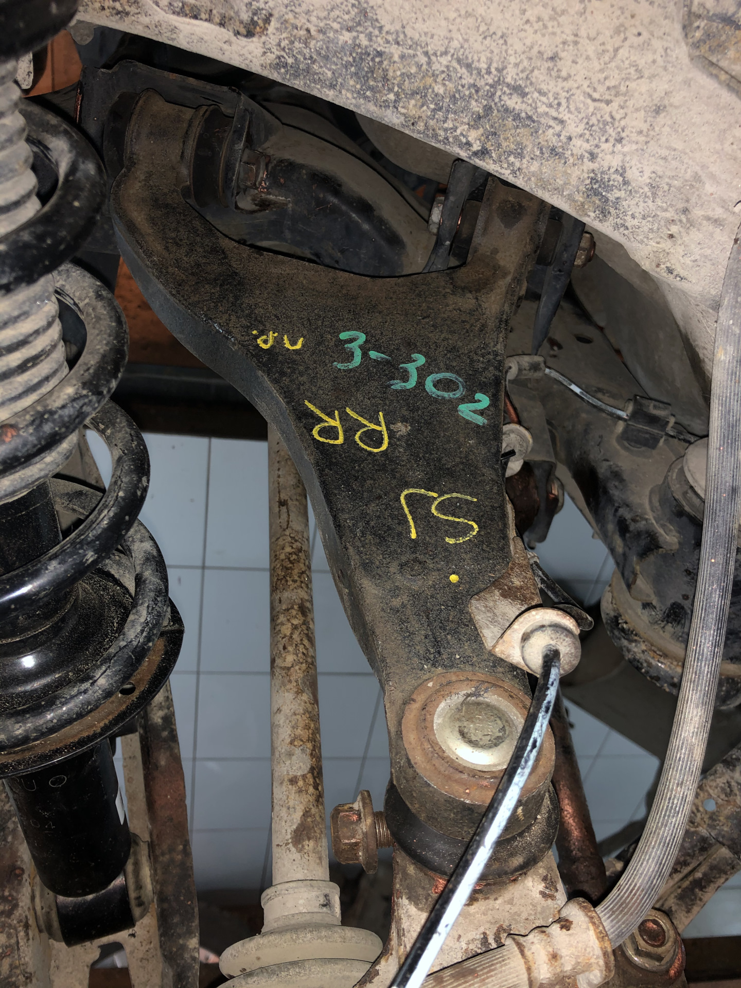 ТО задней подвески — Subaru Forester (SH), 2 л, 2009 года | плановое ТО ...