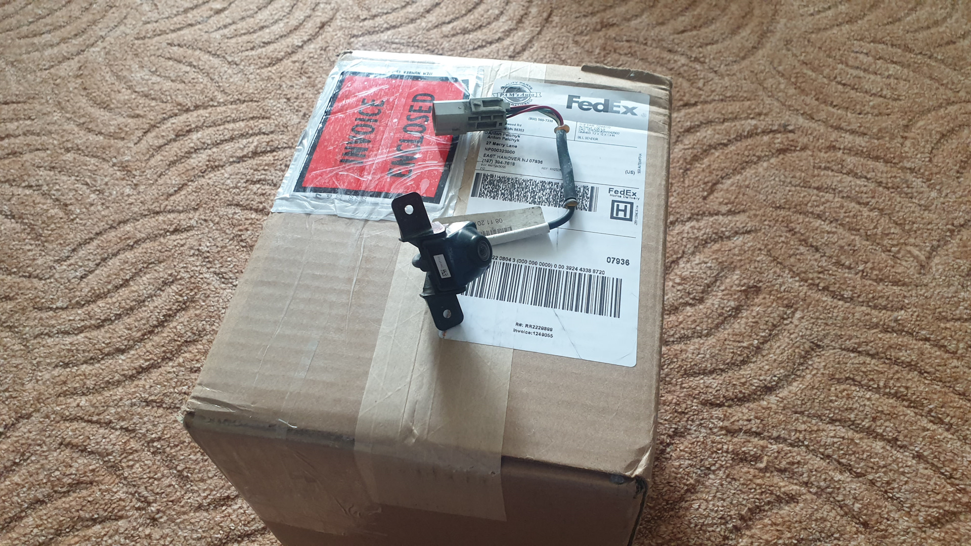 Камера заднего вида в бампер для MyLink (original) — Chevrolet Malibu ...