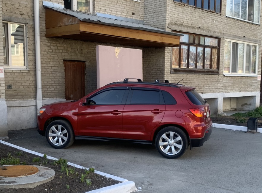 Колеса r18 — Mitsubishi ASX, 1,8 л, 2012 года | колёсные диски | DRIVE2