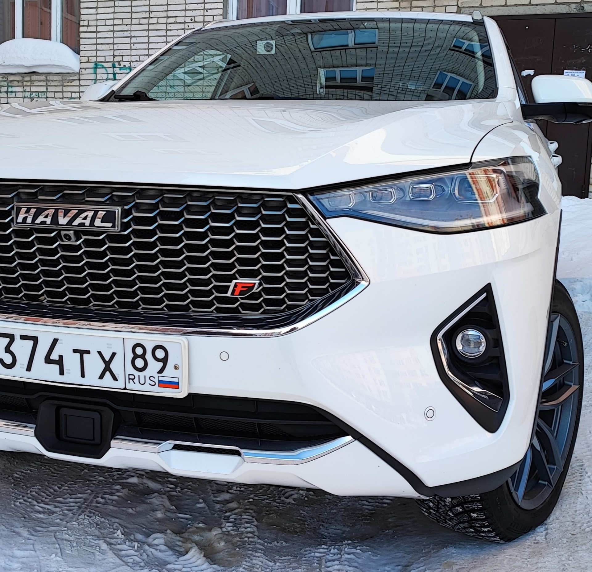 Шильдик — Haval F7x, 2 л, 2020 года | аксессуары | DRIVE2