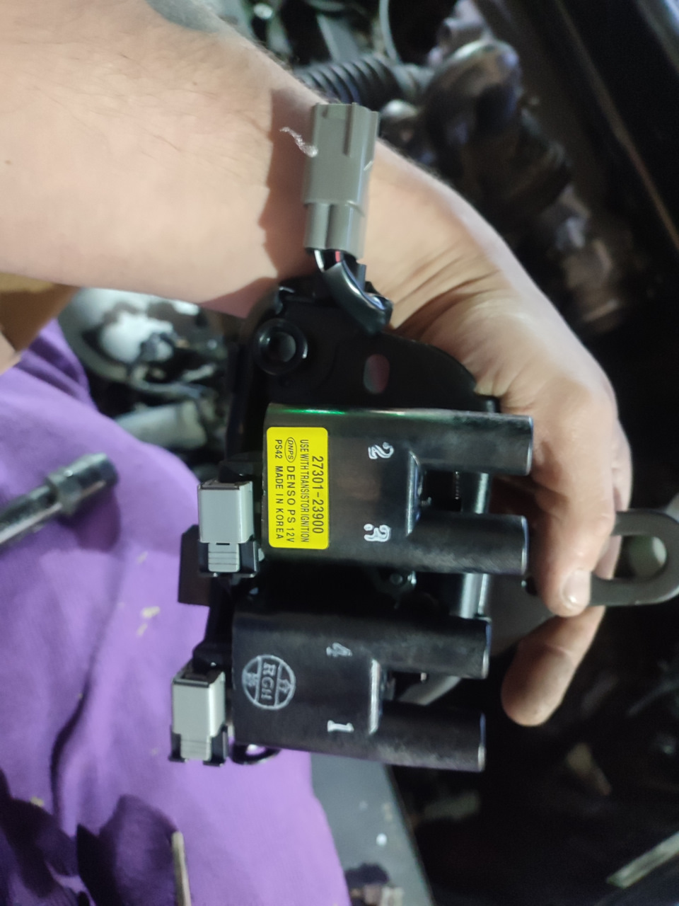 2730123900 КАТУШКА ЗАЖИГАНИЯ KIA HYUNDAI | Запчасти на DRIVE2