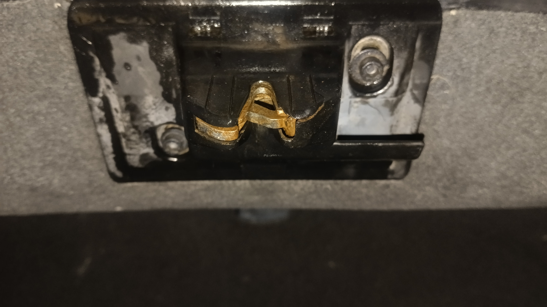 Замок багажника — Mercedes-Benz E-class (W210), 2,2 л, 1996 года ...