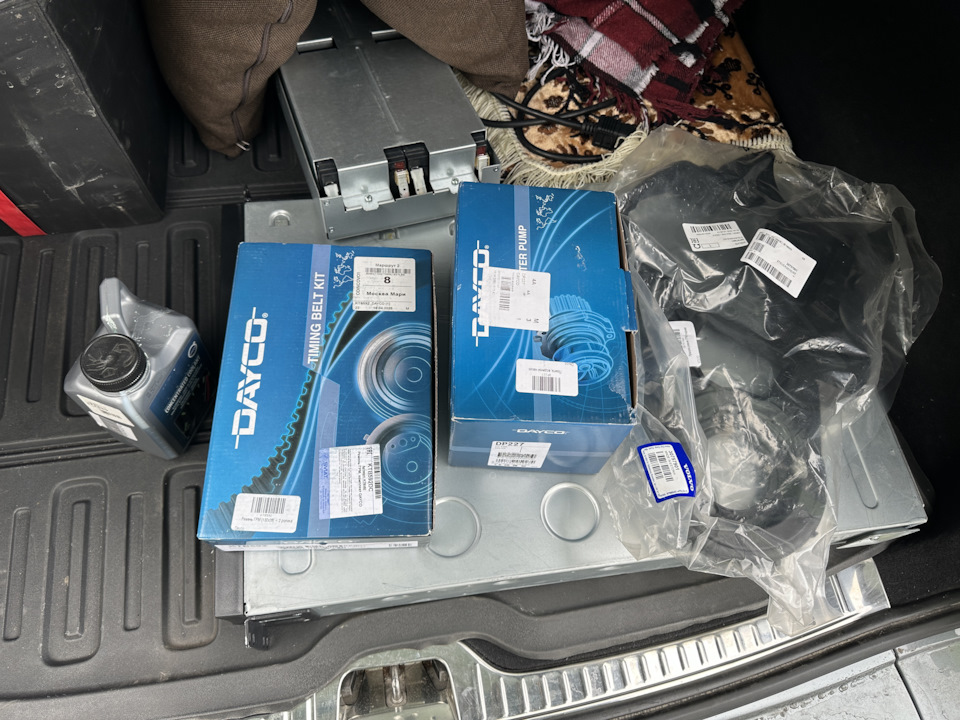 Замена ремня ГРМ + помпа — Volvo XC60 (1G), 2,4 л, 2016 года | визит на ...