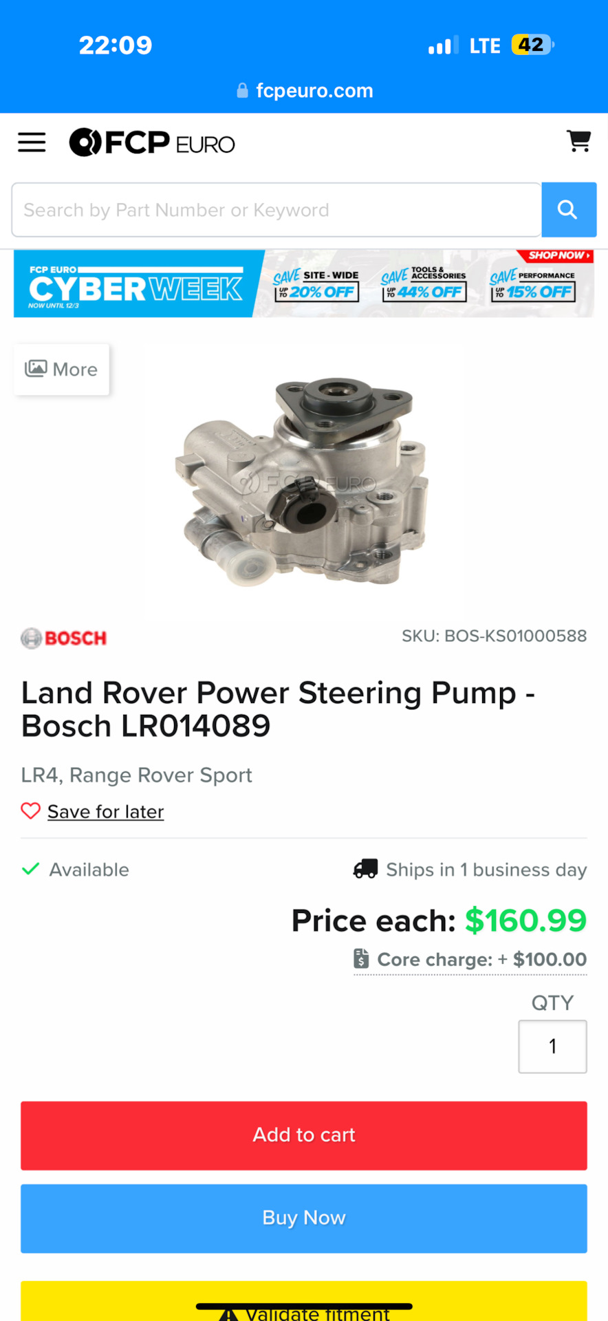 Насос и шланги ГУР. — Land Rover Range Rover (3G), 5 л, 2012 года ...