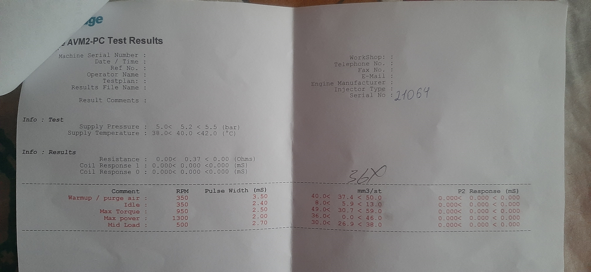 Тест стенда hartridge avm2-pc форсунок 1.9 TDI AVB (AJ) — Volkswagen ...