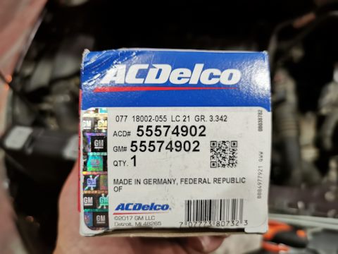 55574902 Электромагнитный клапан системы рециркуляции выхлопных газов ...