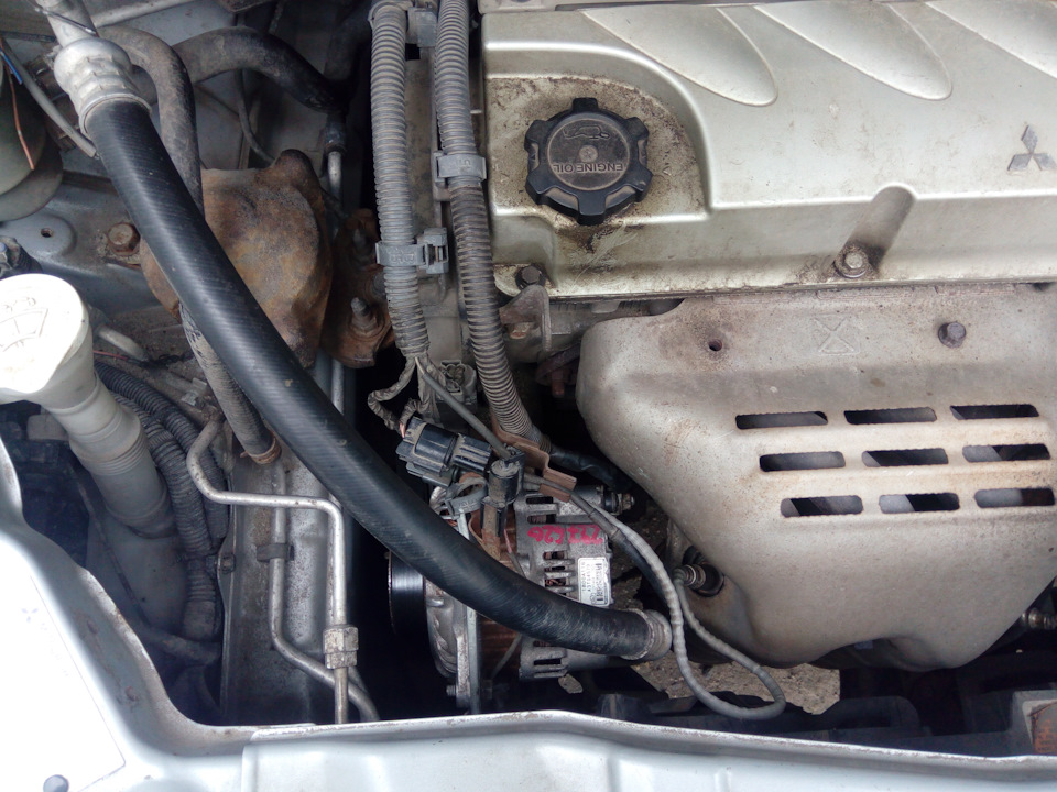 Генератор 140 ампер — Mitsubishi Grandis, 2,4 л, 2005 года ...
