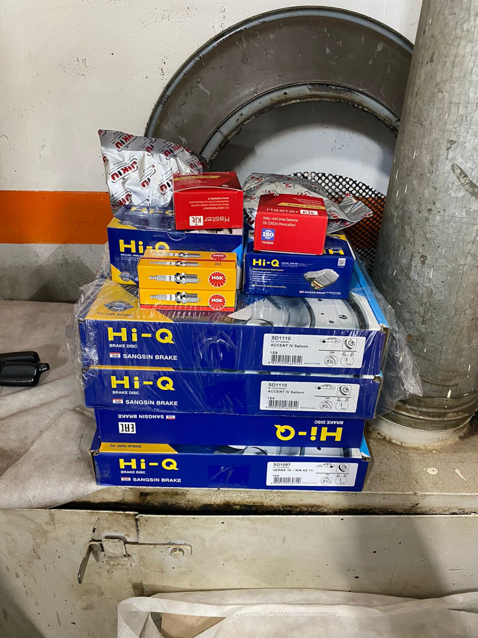 SD1087 Диск тормозной задний SANGSIN | Запчасти на DRIVE2