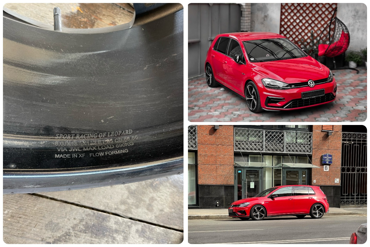 SSR GTX04 — Volkswagen Golf R Mk7, 2 л., 2019 года | колёсные диски ...