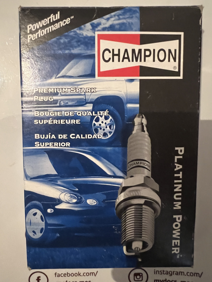 RC12PEC5 Свеча зажигания CHAMPION | Запчасти на DRIVE2