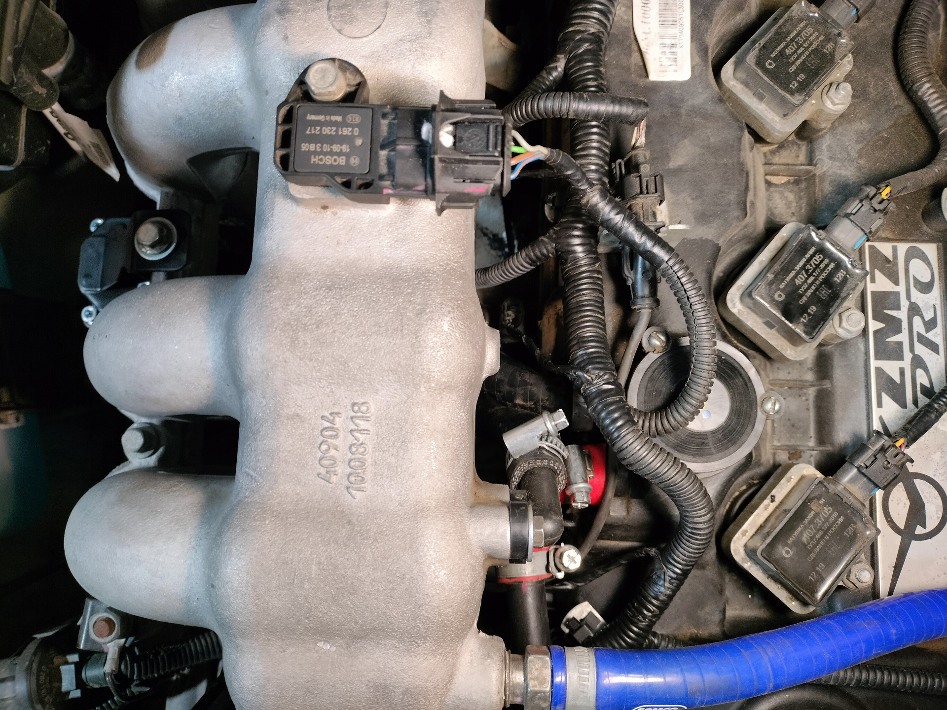 Выносной маслоуловитель картерных газов на ЗМЗ PRO — УАЗ Patriot, 2,7 л ...