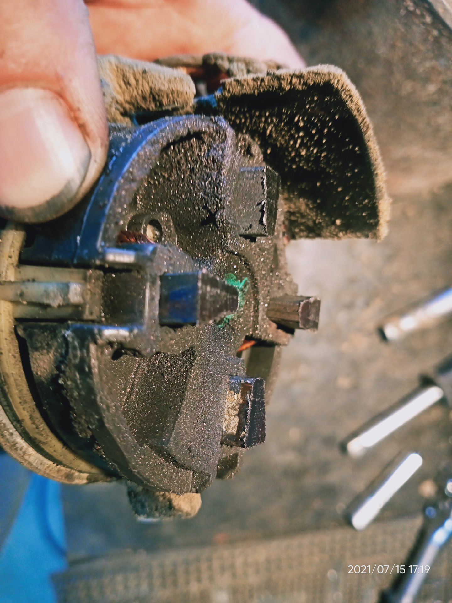 Ревизия стартера Valeo TS12E9, пробег 347 тыс.км — Renault Megane III, 1,5 л, 2010 года | своими ...