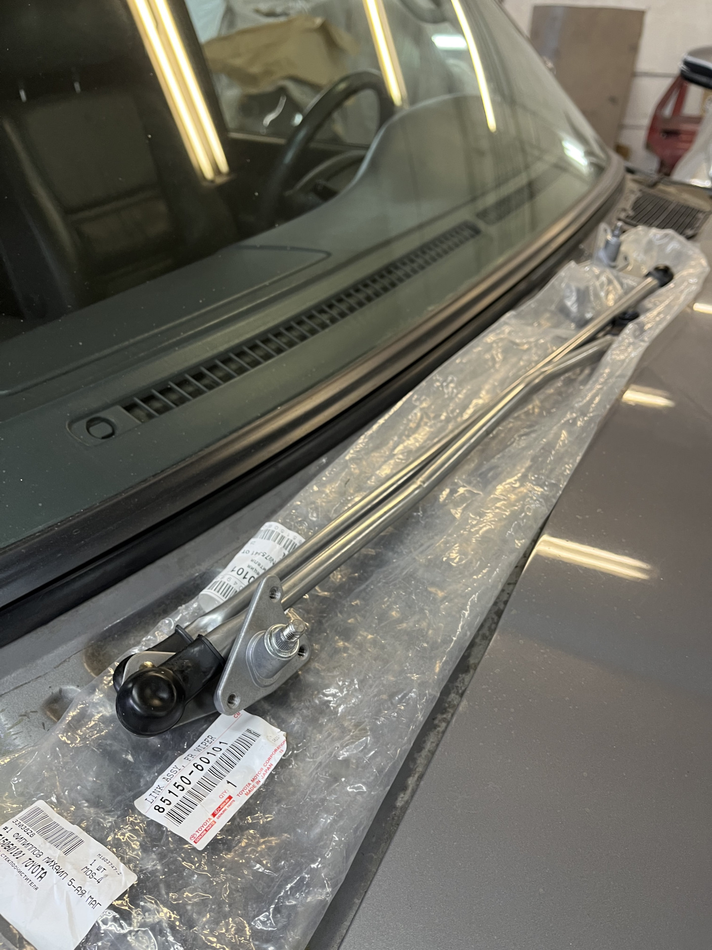 Новая трапеция дворников — Toyota Land Cruiser 80, 4,5 л, 1997 года ...