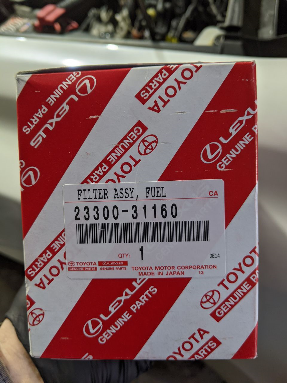 2330031160 Фильтр топливный TOYOTA LEXUS | Запчасти на DRIVE2