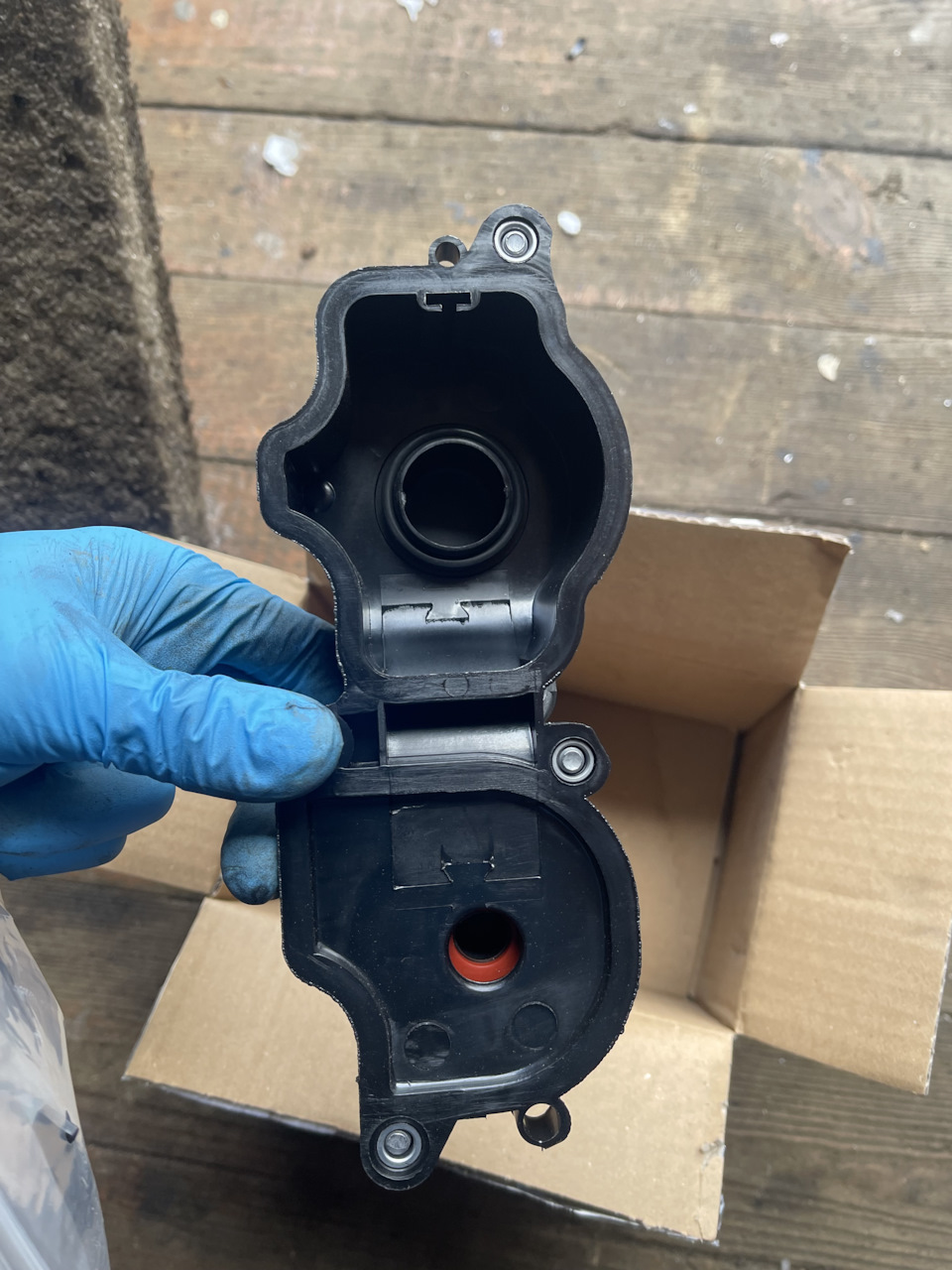 Замена КВКГ (swag) m57n — BMW 3 series Touring (E46), 3 л, 2004 года ...