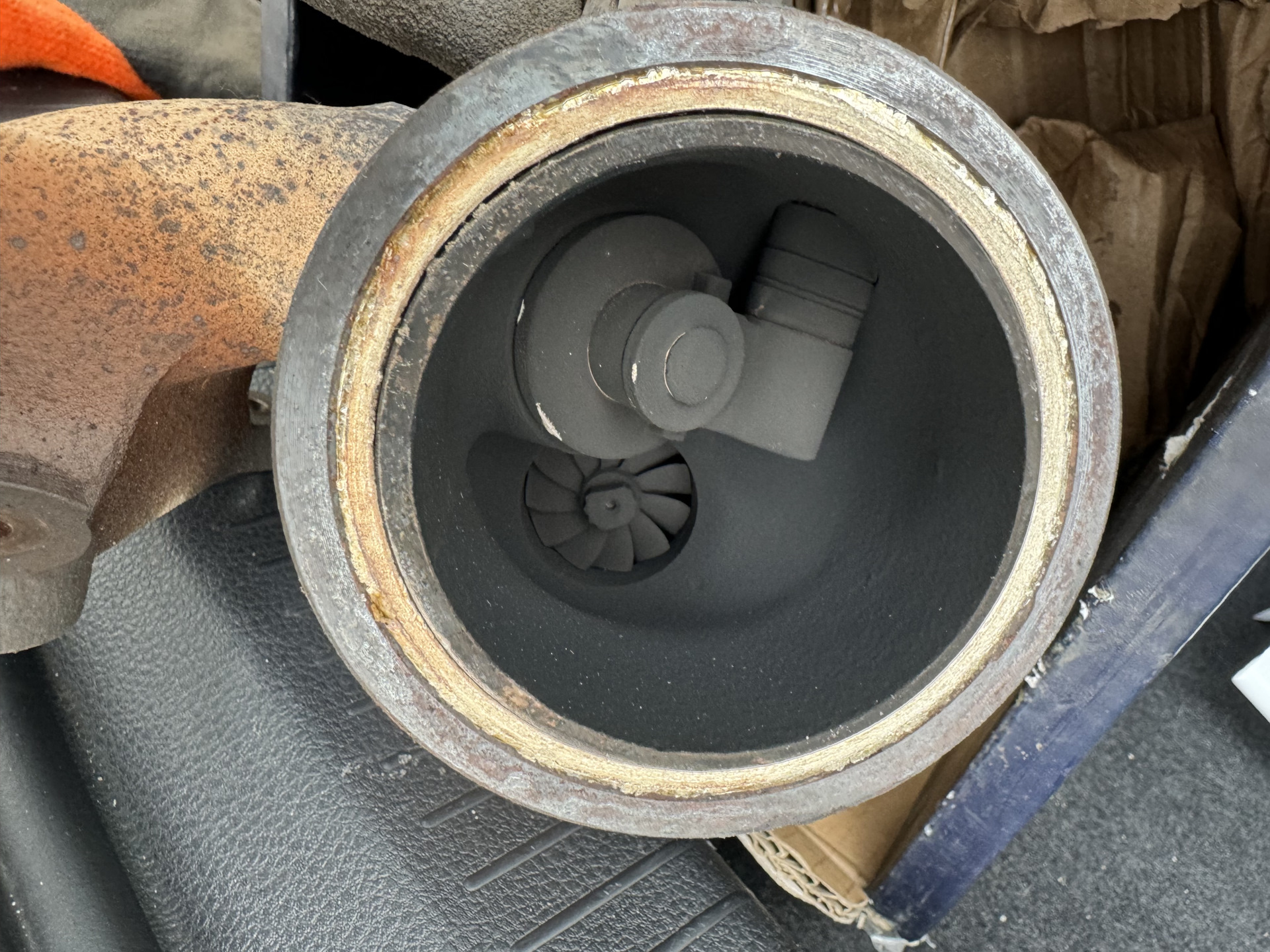 Замена турбины cxsa на chpa — Volkswagen Golf Mk7, 1,4 л, 2013 года ...