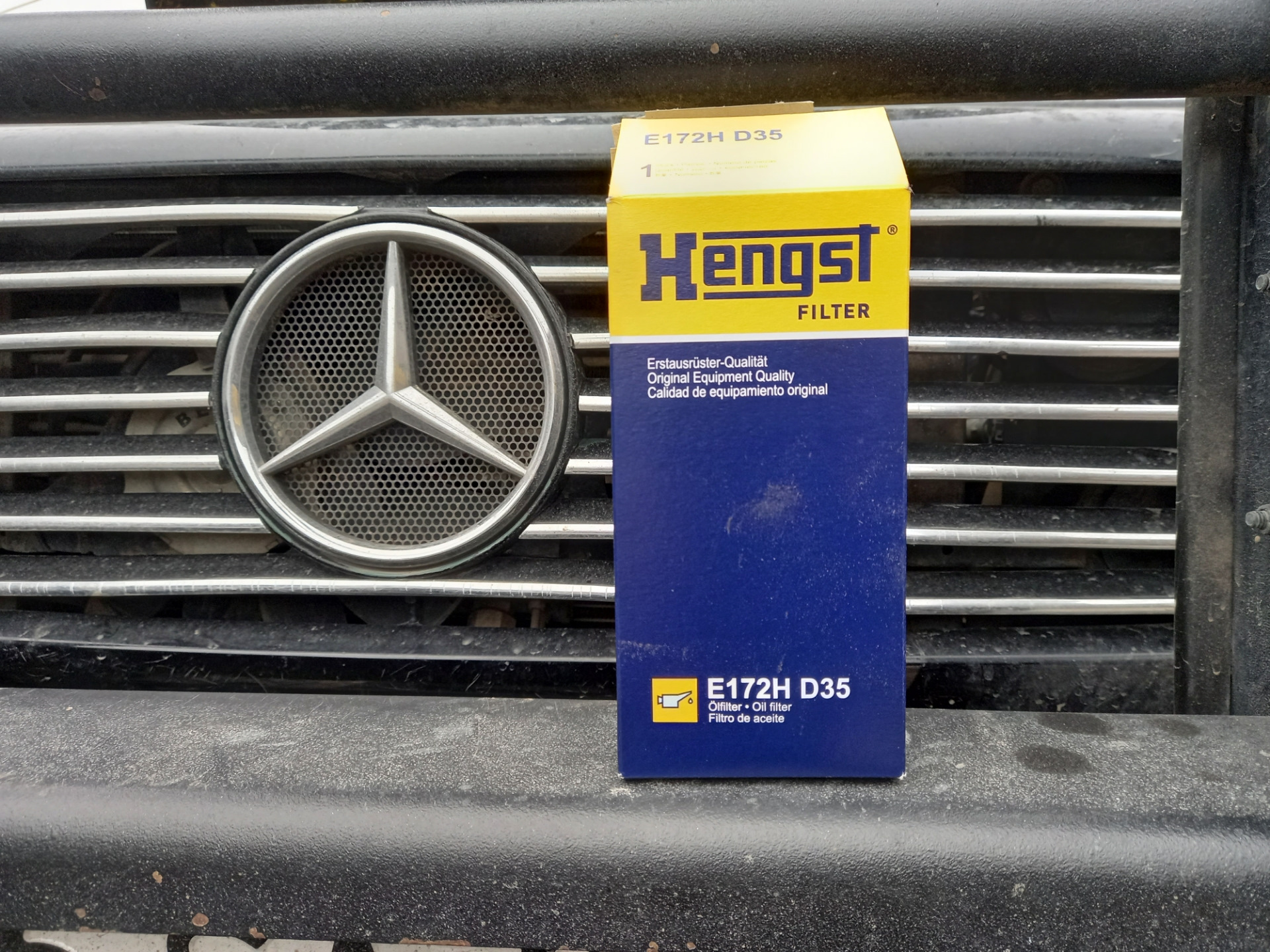 Замена масла. — Mercedes-Benz G-Class (W463 1G), 3 л, 1990 года ...