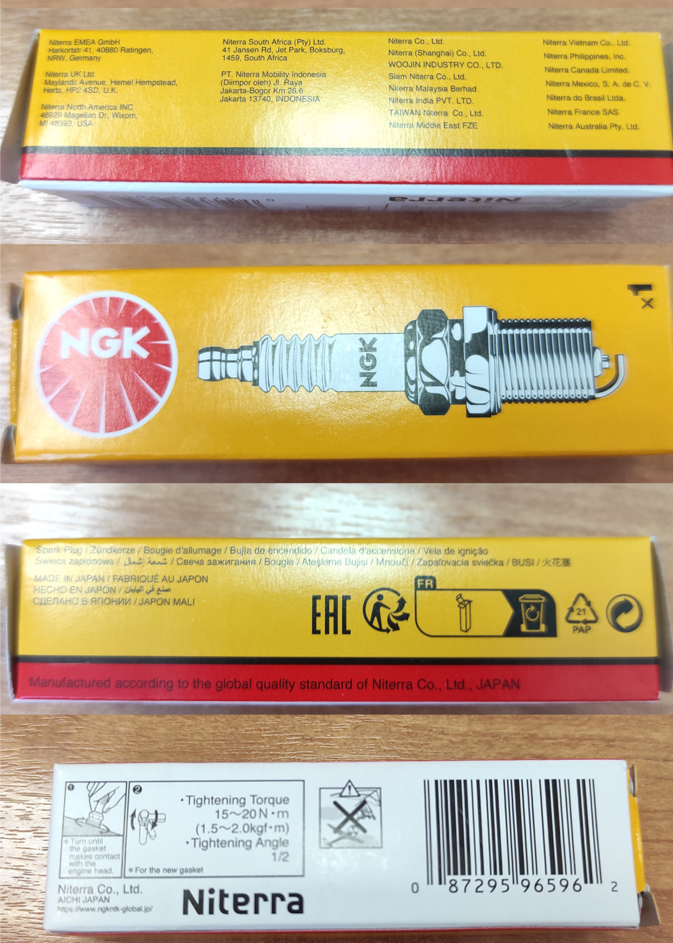 NGK ZKER6A-10EG (96596) и немножко BKR6E-11 — Skoda Octavia A7 Mk3, 1,6 ...