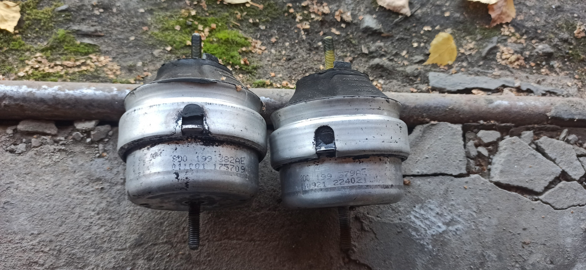 Замена подушек двигателя и МКПП Passat B5 — Volkswagen Passat B5, 1,9 л ...