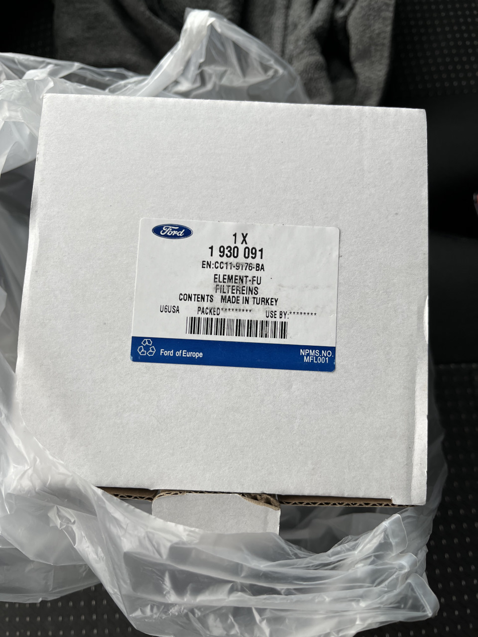 1930091 Фильтр топливный, дизель / Transit 2,2 Duratorq-TC 11~ Ford ...