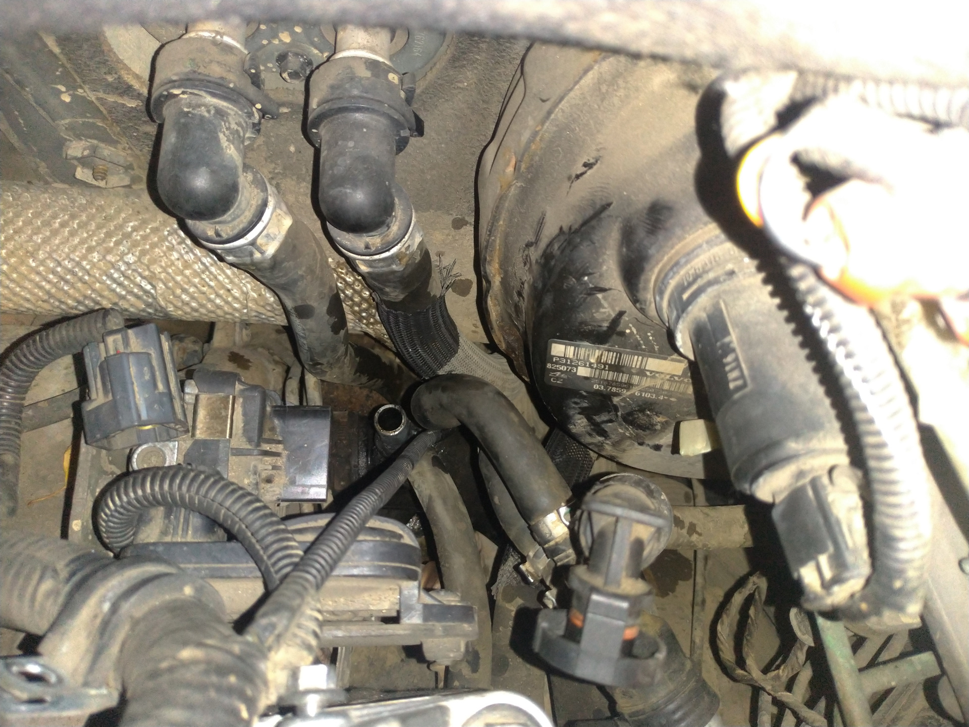 Антифриз… — Volvo XC90 (1G), 2,4 л, 2007 года | поломка | DRIVE2