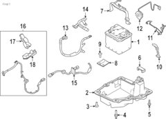 LR173768 Литий-ионный аккумулятор 12в Jaguar Land Rover | Запчасти на ...