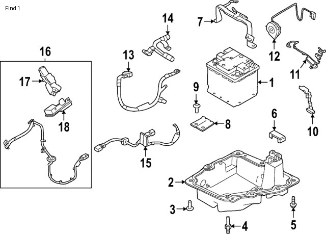LR173768 Литий-ионный аккумулятор 12в Jaguar Land Rover | Запчасти на ...
