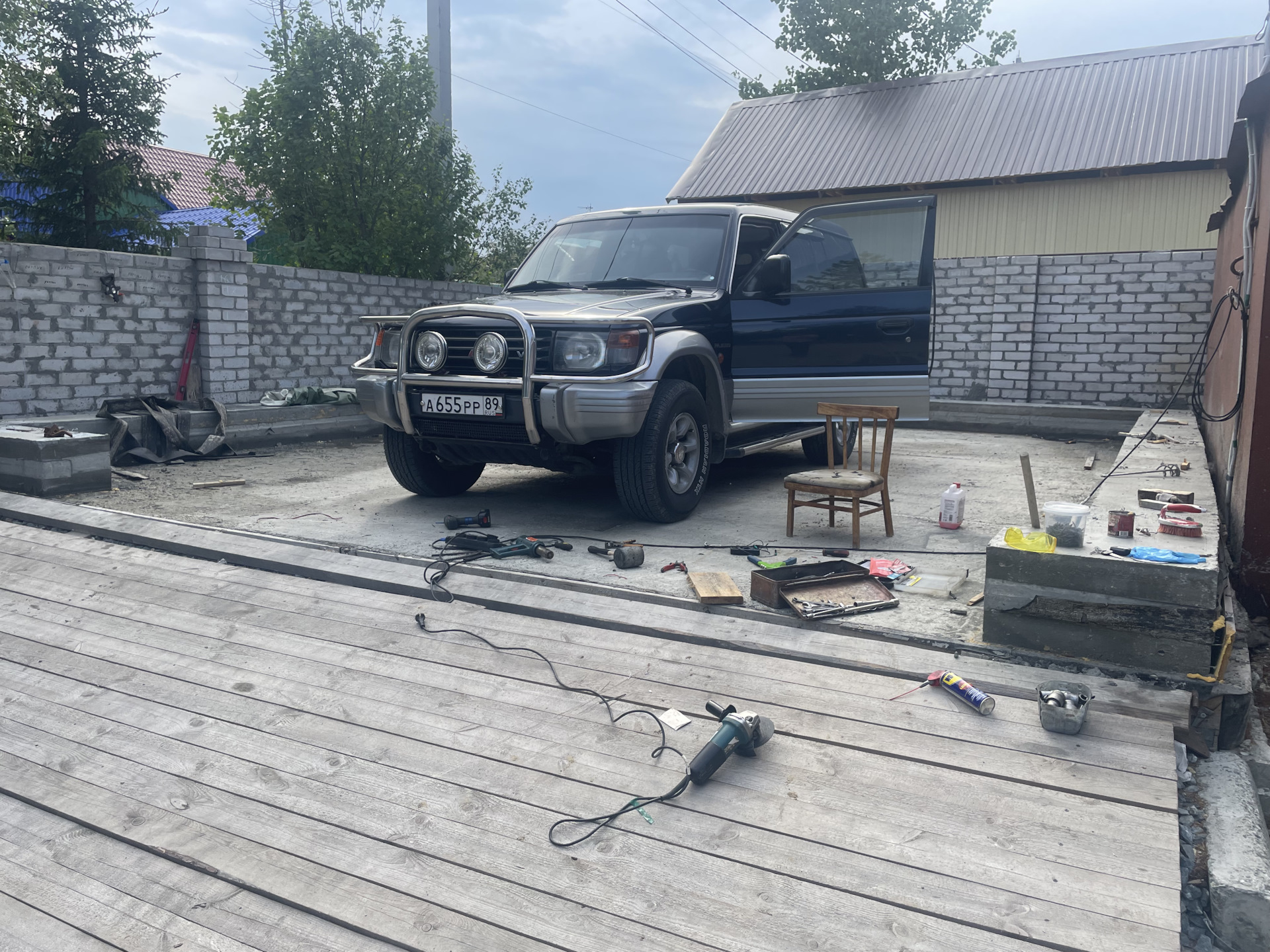 Туманки — Mitsubishi Pajero (2G), 3,5 л, 1997 года | другое | DRIVE2