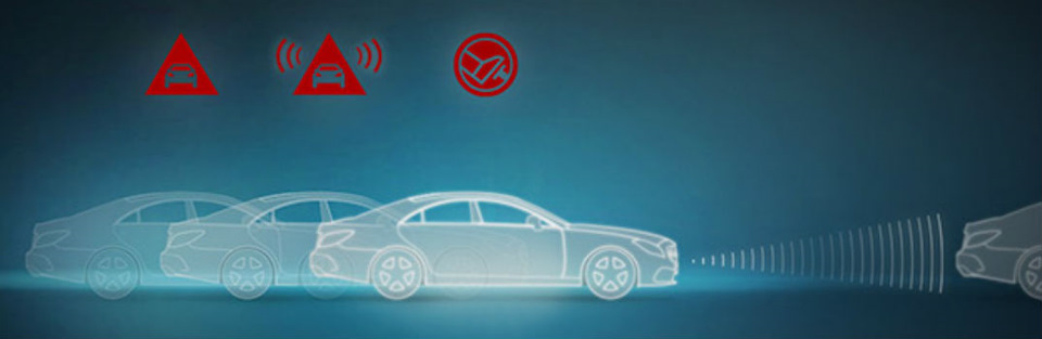 COLLISION PREVENTION ASSIST — Mercedes-Benz C-Class (W204), 1,8 л, 2011 ...