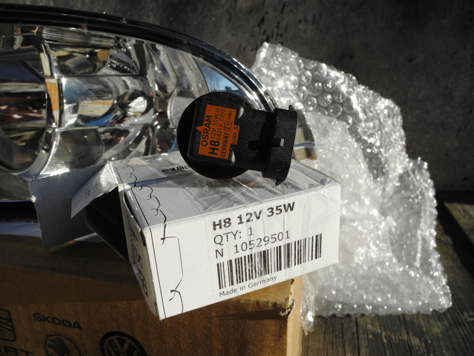 N10529501 Лампочка галогенная H8 12V 35W VAG | Запчасти на DRIVE2