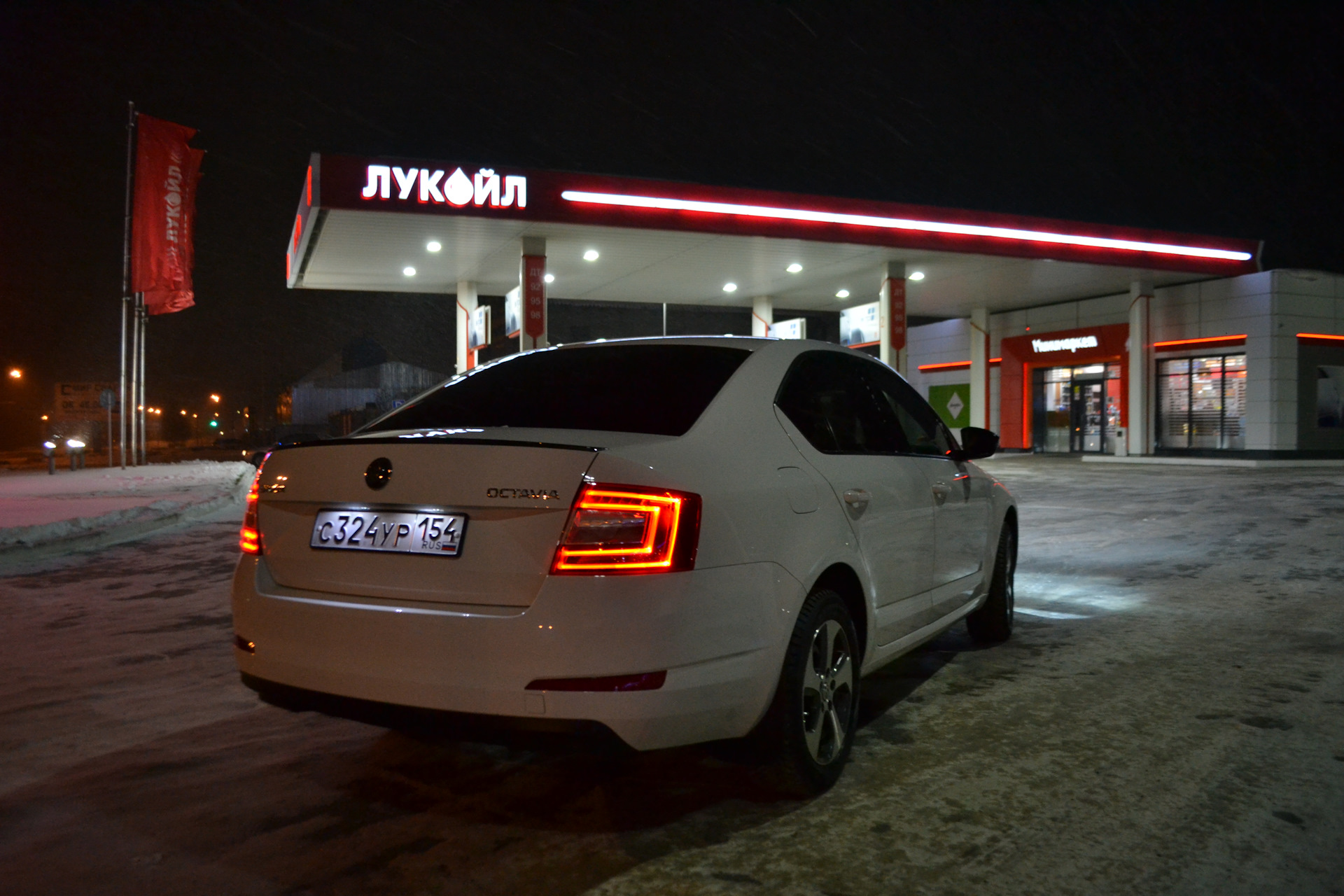 LED фонари — Skoda Octavia A7 Mk3, 1,6 л, 2014 года | стайлинг | DRIVE2