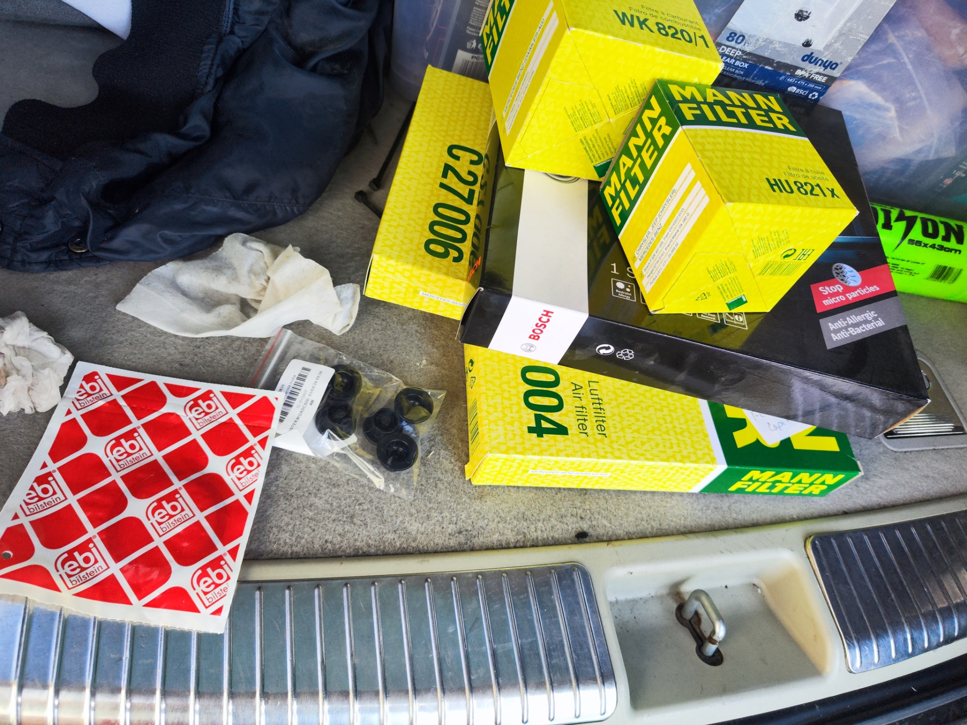 Первое обслуживание — Mercedes-Benz M-Class (W164), 3,2 л, 2007 года ...