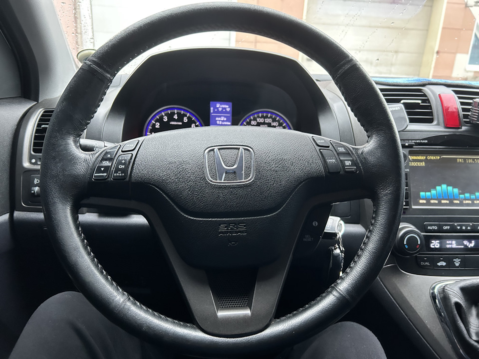 Перетяжка руля и ручки МКПП — Honda CR-V (RE), 2 л, 2012 года ...