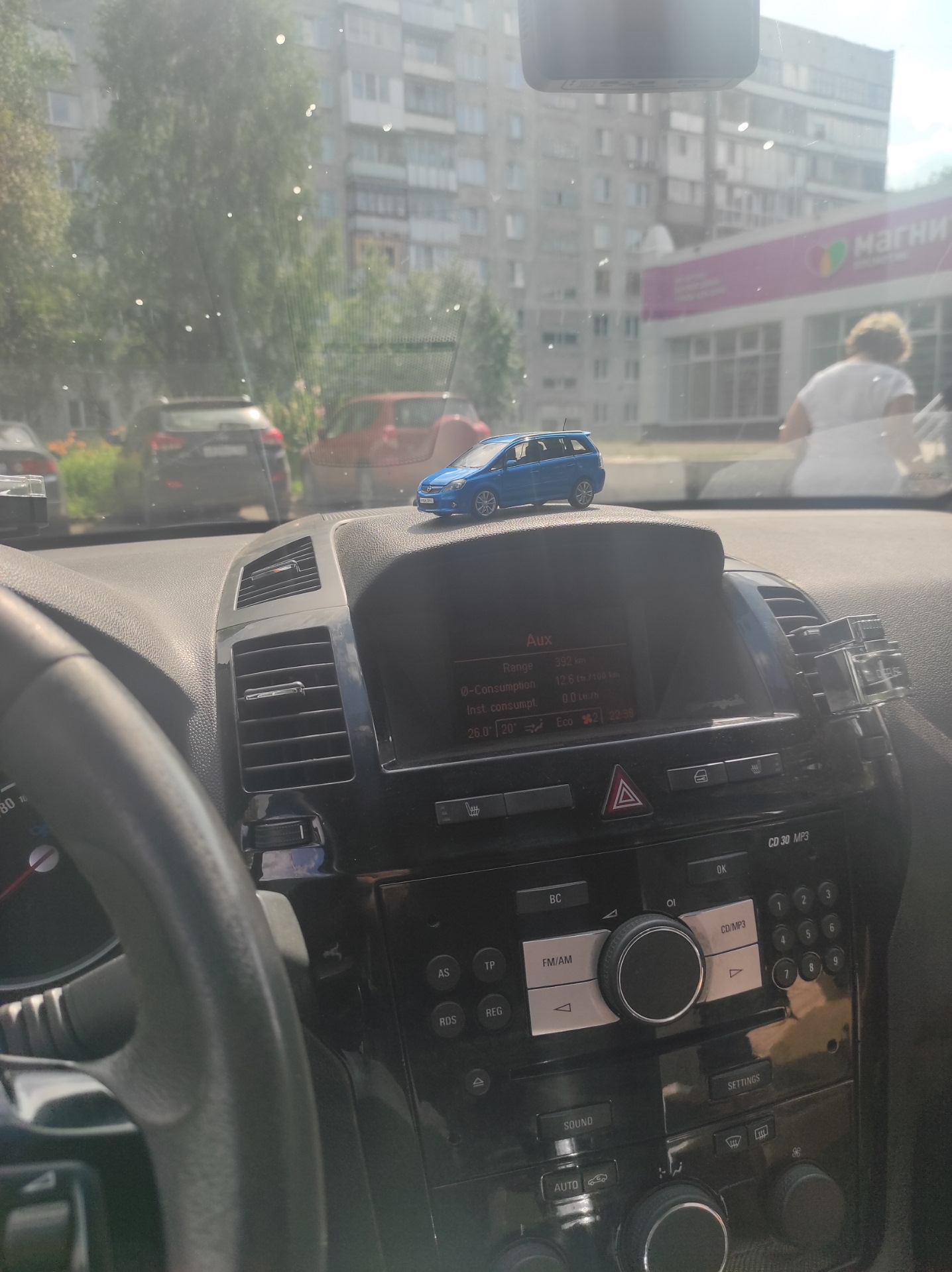 Моделька Zafira b 1:43 — Opel Zafira B, 1,8 л, 2011 года | просто так | DRIVE2