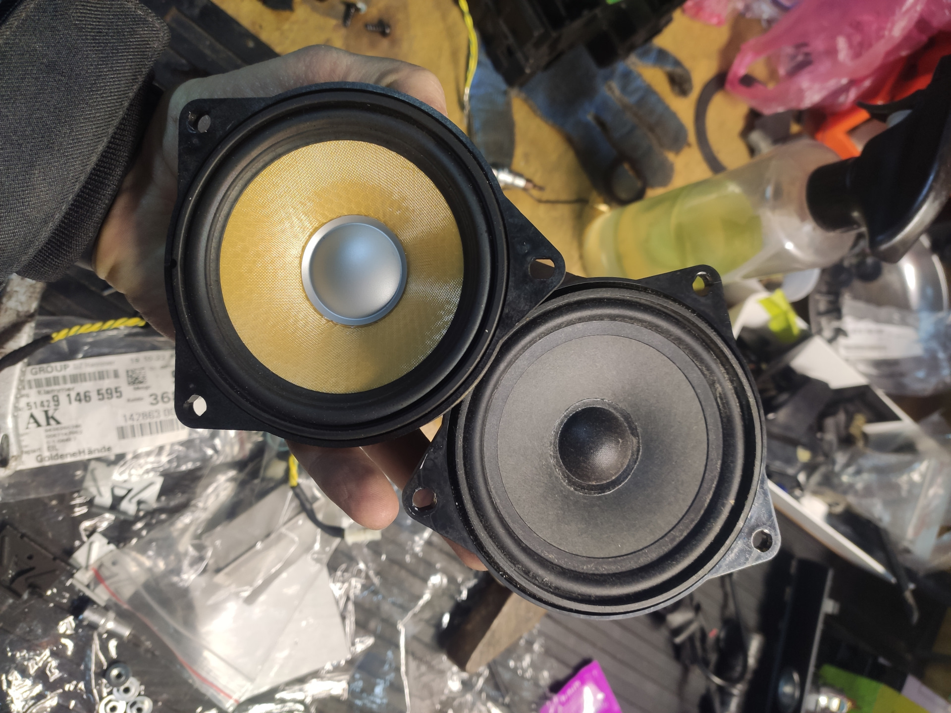 S417A Солнцезащитные шторки и замена динамиков — BMW X5 (E70), 3,5 л ...