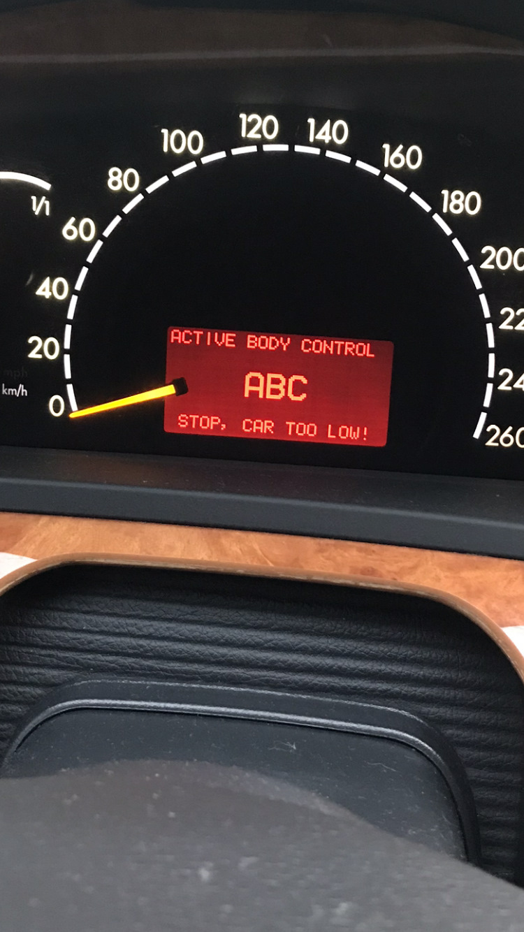 ACTIVE BODY CONTROL “ABC” — Mercedes-Benz S-Class (W220), 5 л, 2000 ...