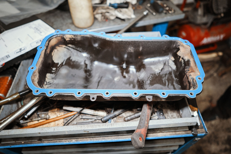 Прокладка поддона Додж Караван 3.3 RT — Mopar plus на DRIVE2